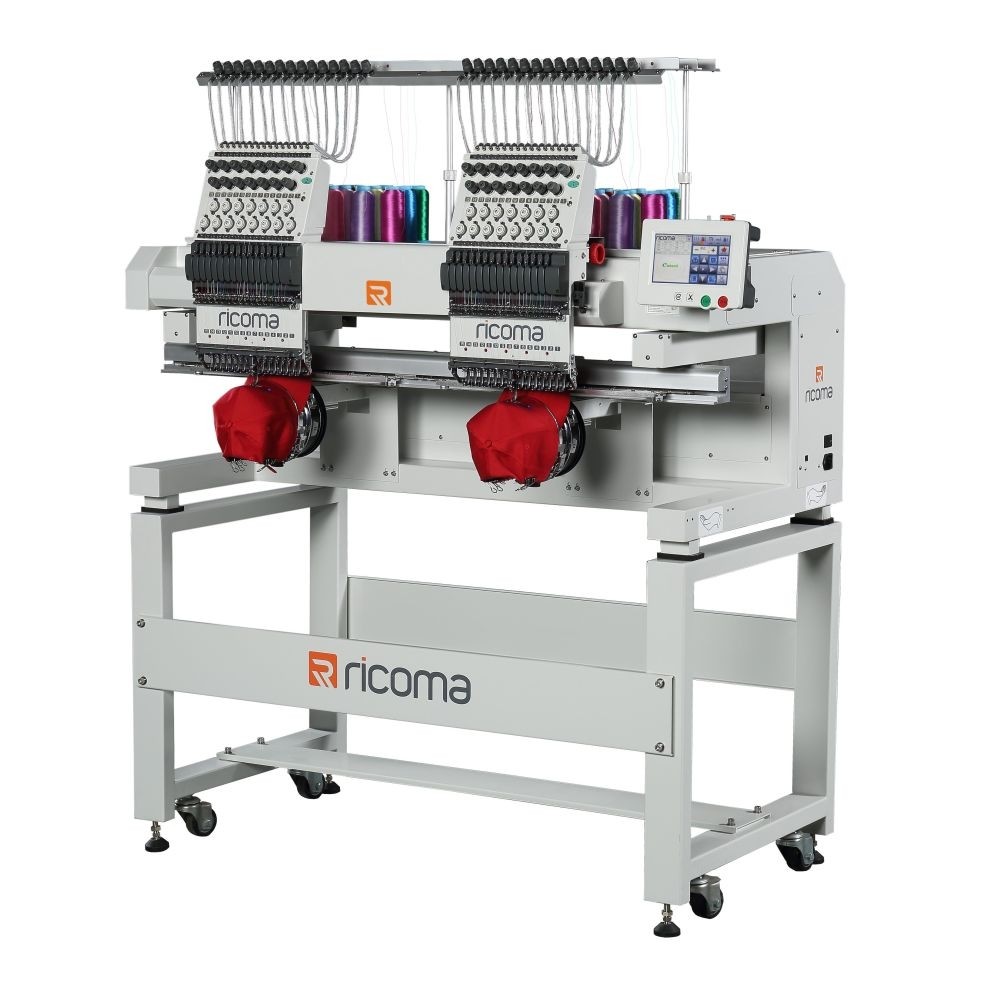 Masina de brodat cu 2 capete si 15 ace Ricoma MT-1502